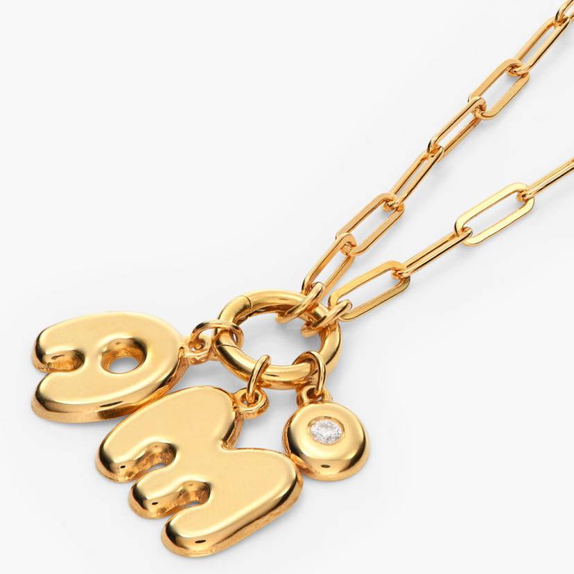 Initial & Letter Necklaces - Oak & Luna