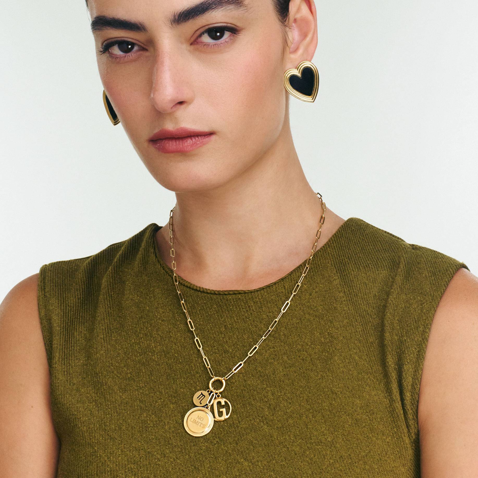 A Charmed Life Necklace- Gold Vermeil - Oak & Luna