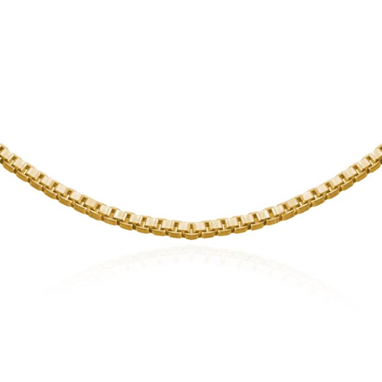 Box closed chain - Vermeil - Oak & Luna