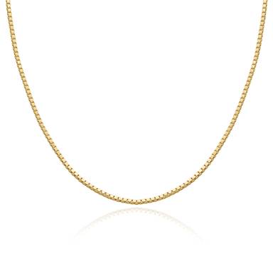 Box closed chain - Vermeil - Oak & Luna