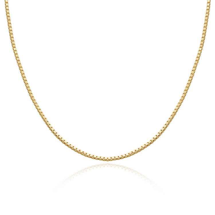 Box closed chain - Vermeil - Oak & Luna