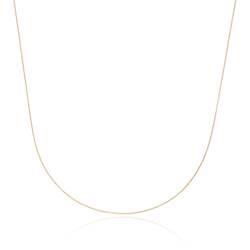Cable Closed chain 10k Yellow Gold - Oak & Luna