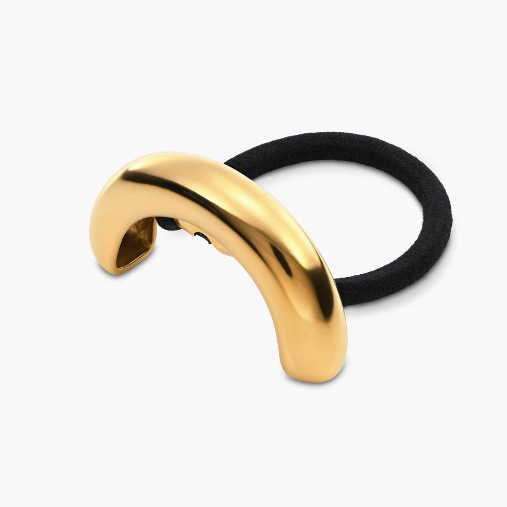 Half Moon Pony Cuff- Gold Plated - Oak & Luna