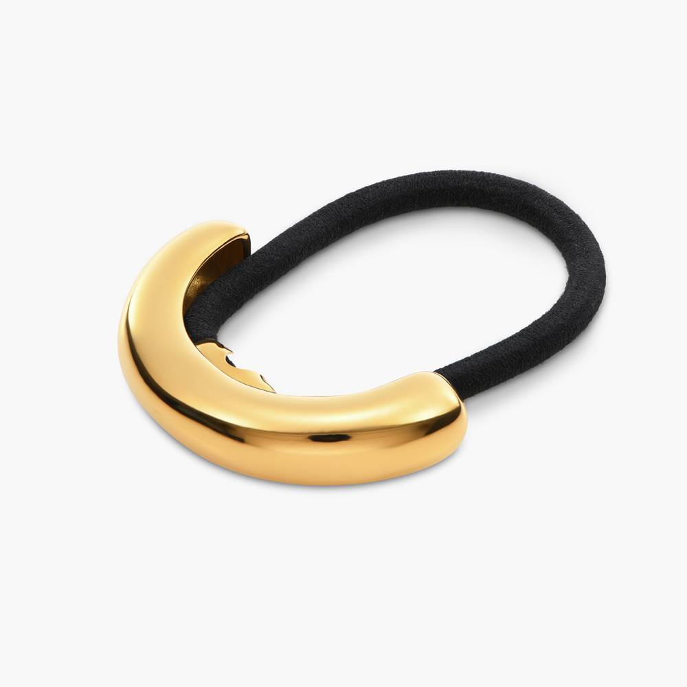 Half Moon Pony Cuff- Gold Plated - Oak & Luna