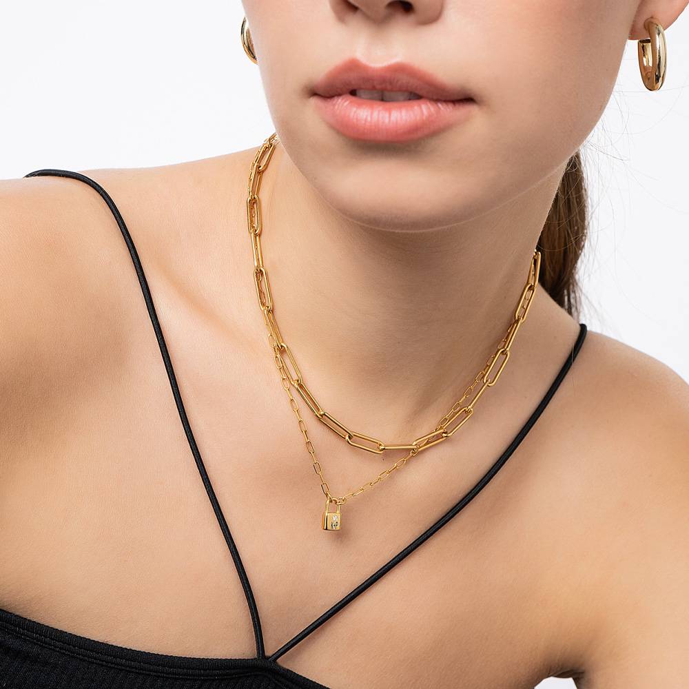 Paperclip Necklaces - Oak & Luna