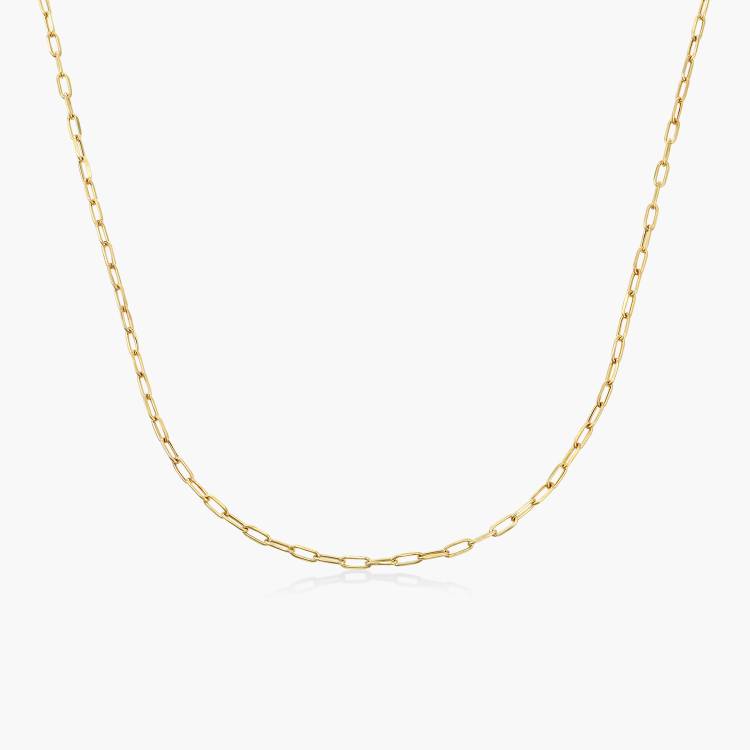 Link closed chain -14k Solid Gold - Oak & Luna
