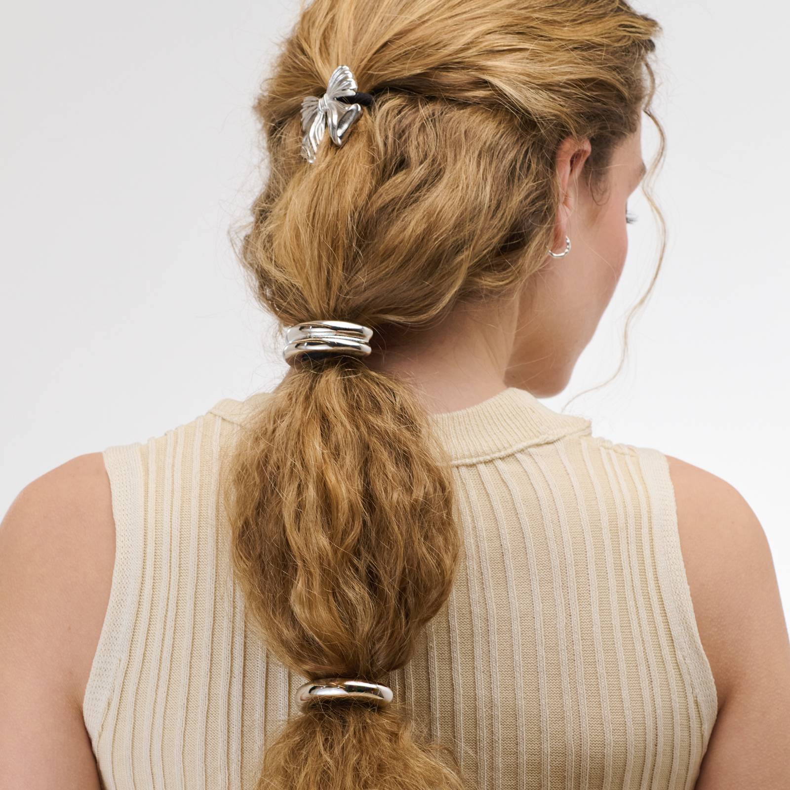 Luna Pony Cuff- Silver - Oak & Luna