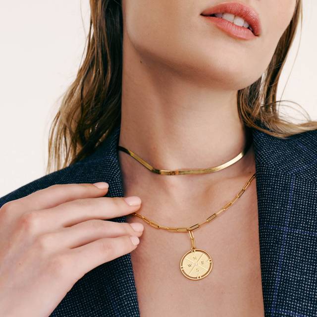 Make A Statement Set - Gold Vermeil with Diamond - Oak & Luna