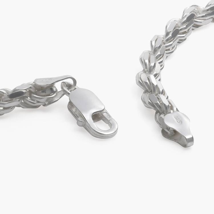 Rope Chain- 5.6 mm - Silver - Oak & Luna