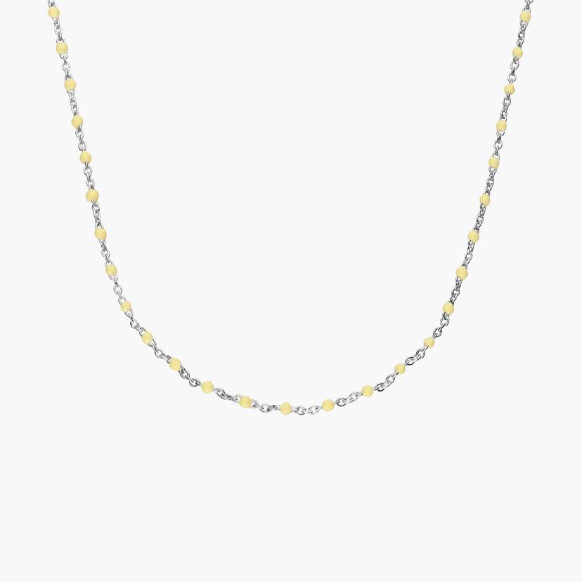 Soltale Butter Enamel Chain- Silver - Oak & Luna