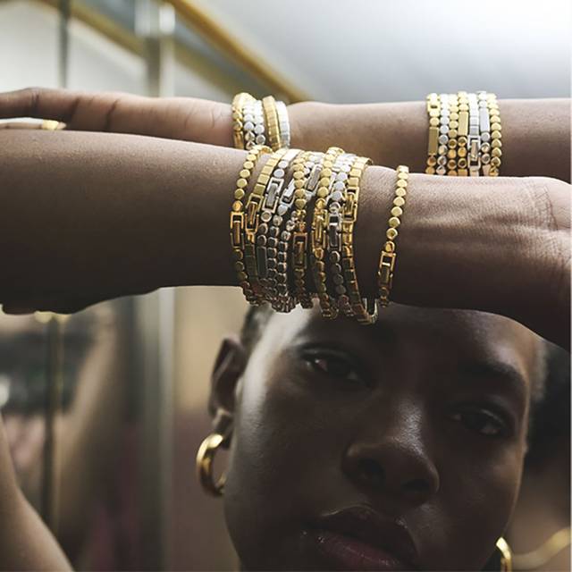 The Dotted Harmony Set- Silver - Oak & Luna