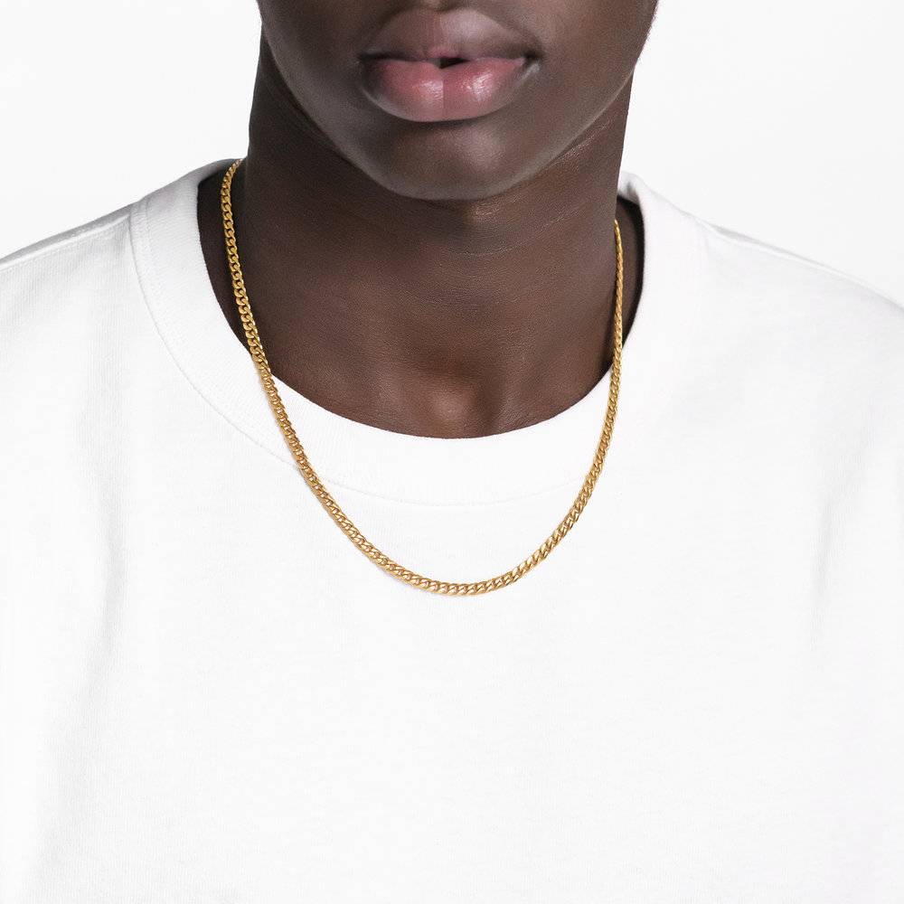 Thor Curb Chain - Gold Plating - Oak & Luna