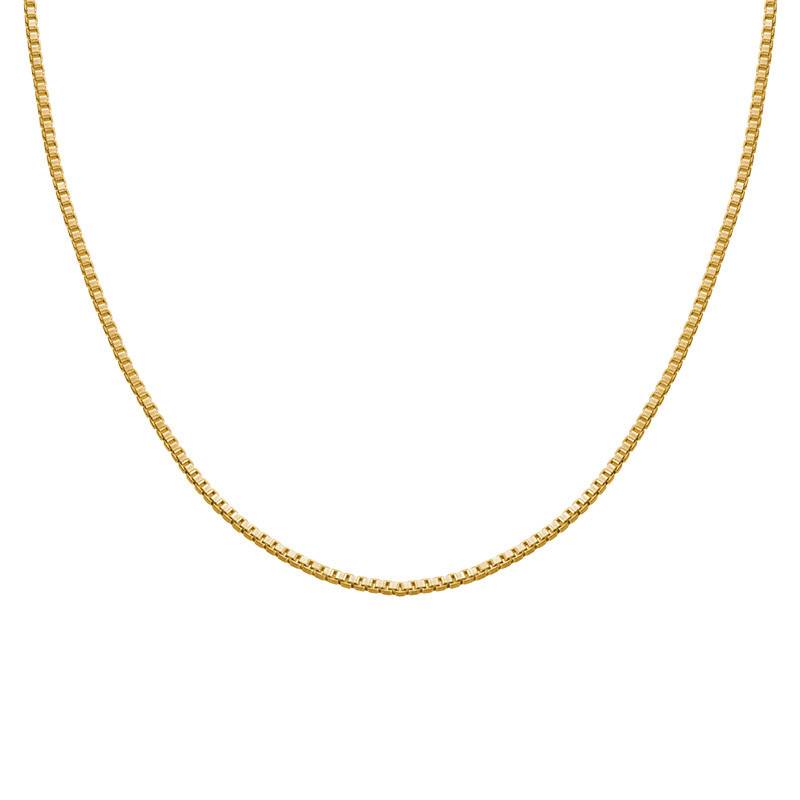 Box Chain - Gold Plated - Oak & Luna