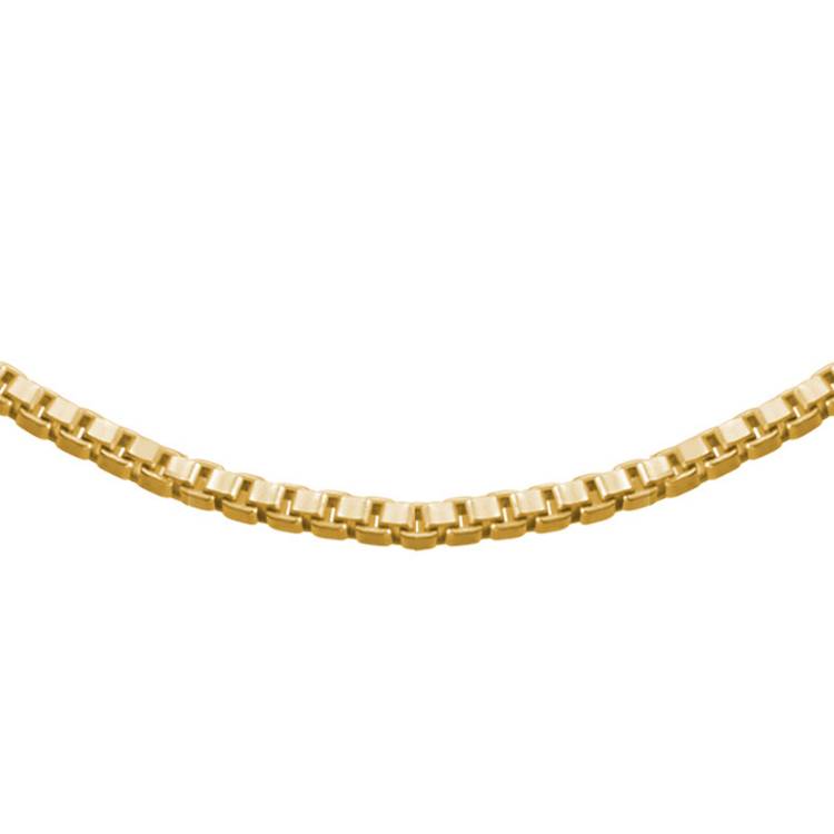 Box Chain - Gold Plated - Oak & Luna