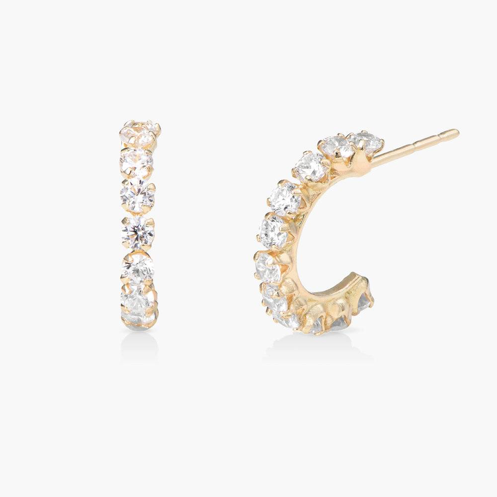 Hoop Earrings | Gold & Silver Hoops - Oak & Luna