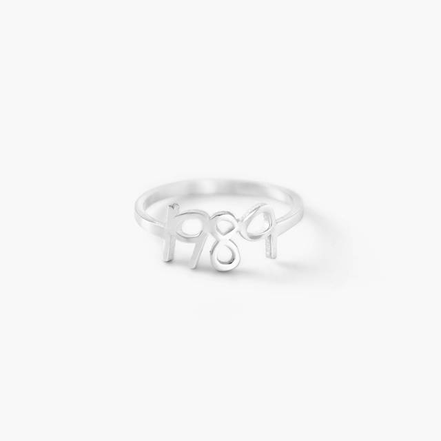Pixie Name Ring - Silver - Oak & Luna