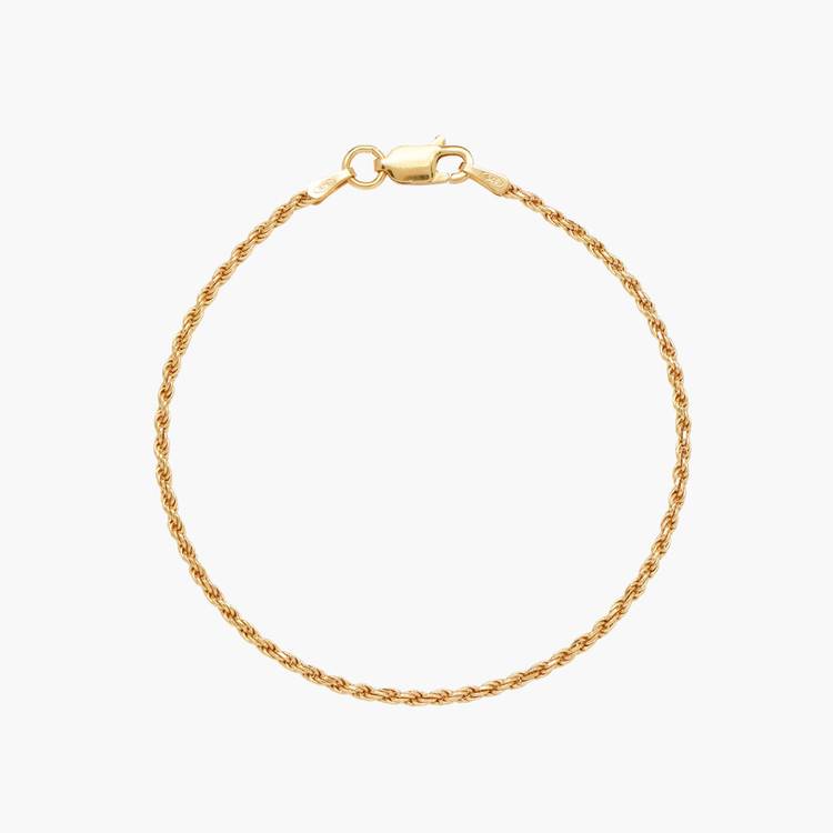 Bobble Chain Anklet/Bracelet - Gold Vermeil - Oak & Luna