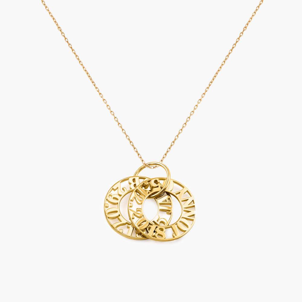 Tokens of Love Necklace - 14K Solid Gold - Oak & Luna